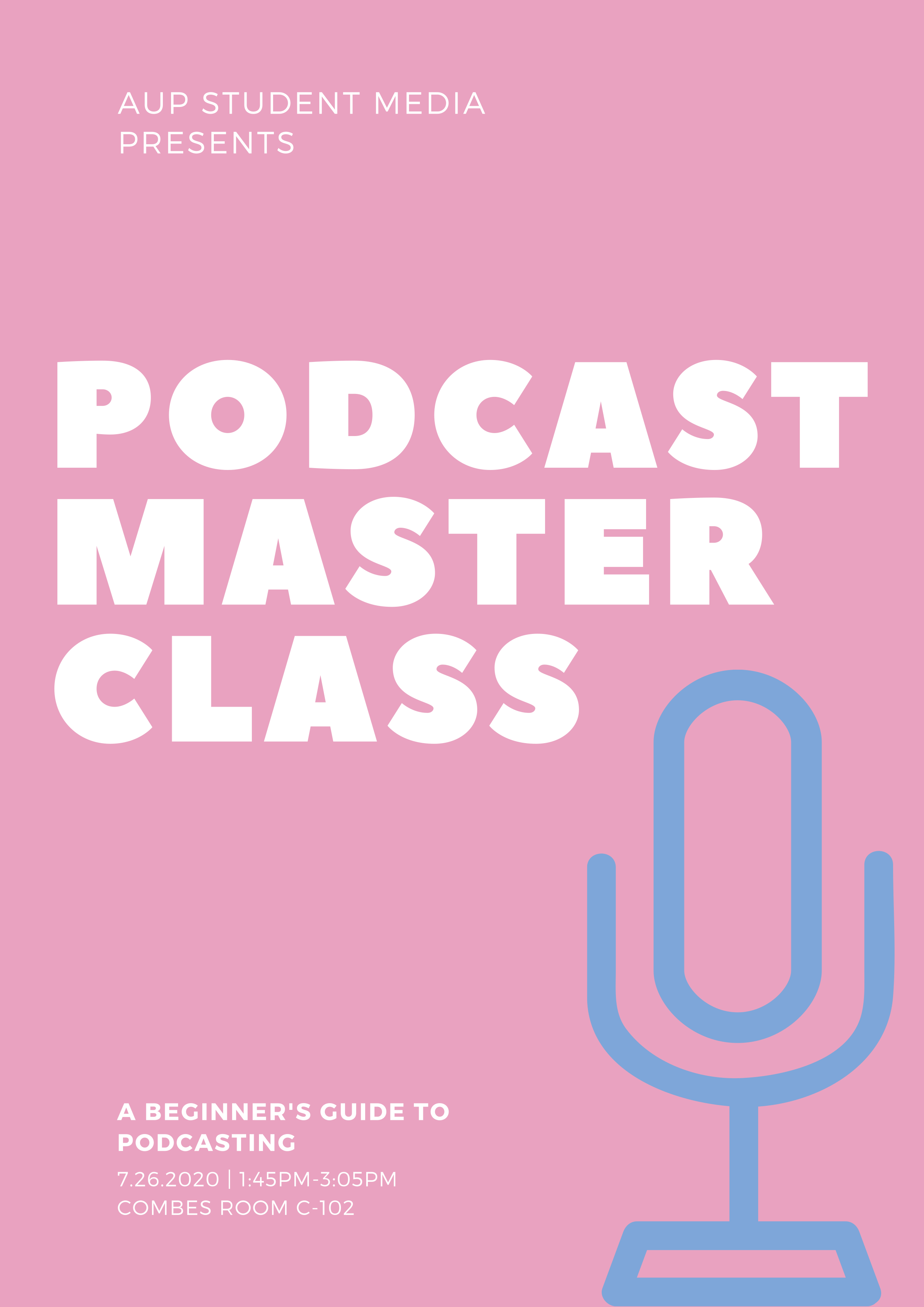 Podcast Master Class | The American University of Paris