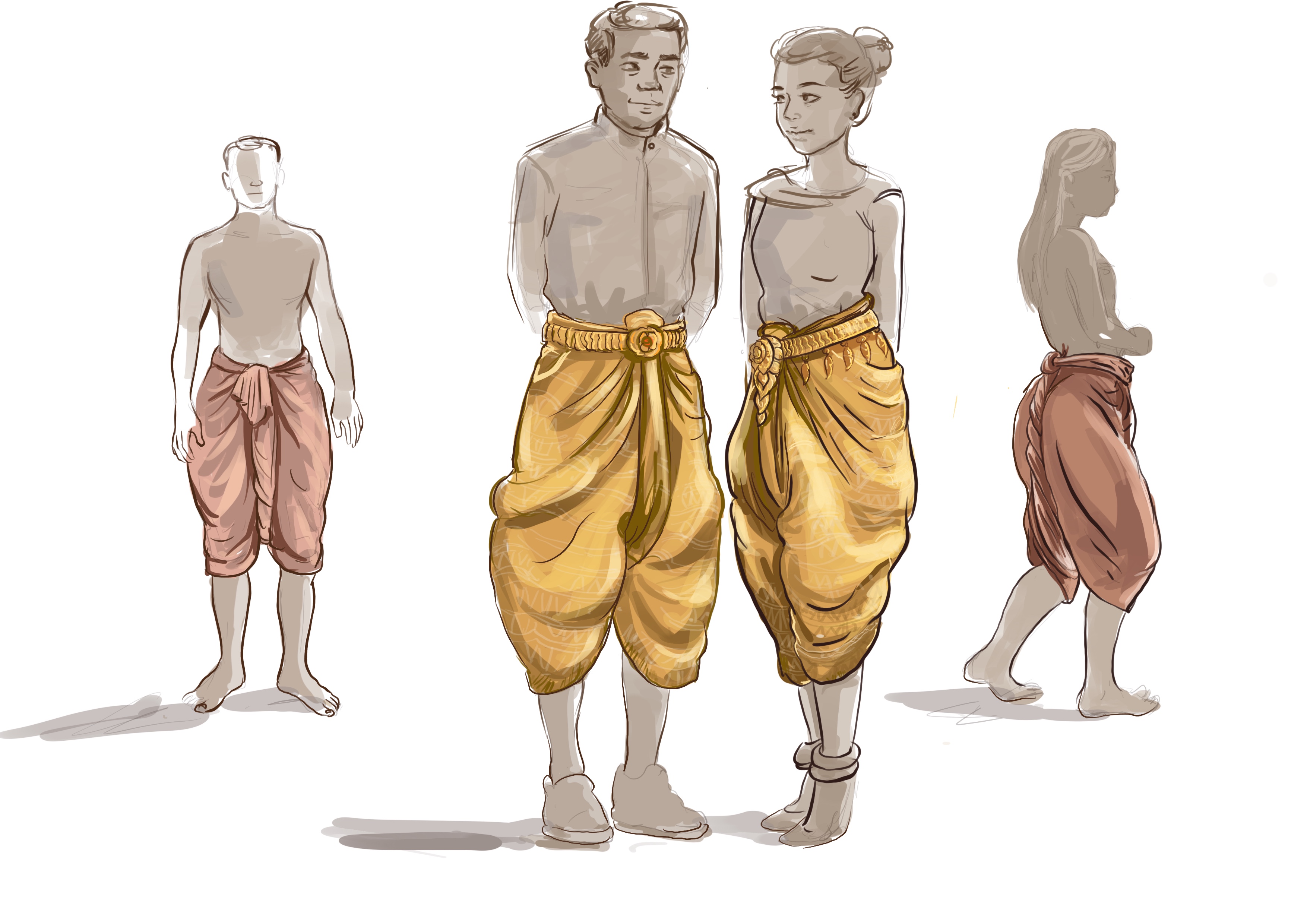 100 Fashion and Textile Terms in Khmer, English and French | The ...