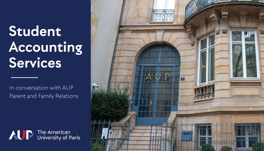 Student Accounting Services | The American University of Paris